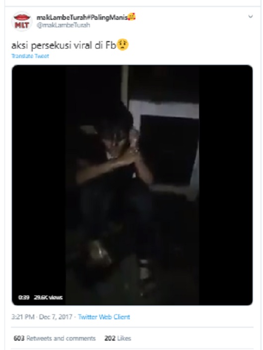 [Cek Fakta] Beredar Video Penangkapan Pelaku Pembakaran Poster Bergambar Ri